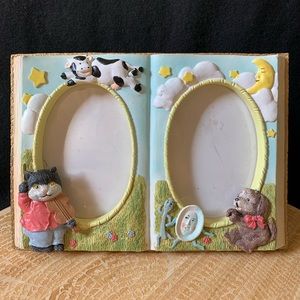 Vintage | Accents | Vintage Nursery Rhyme Double Oval Frame | Poshmark